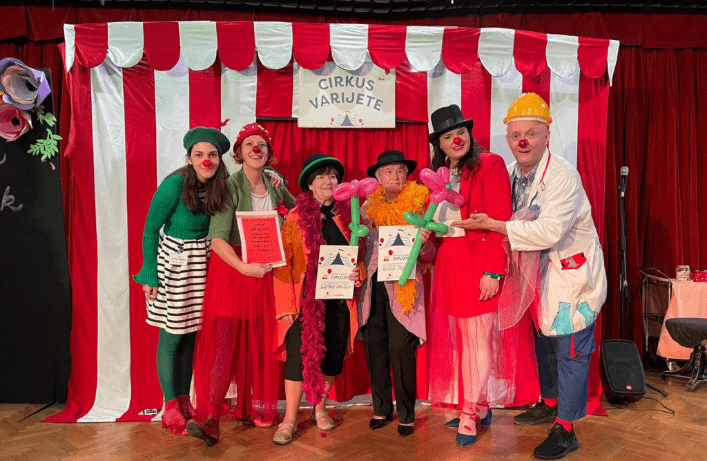 Cirkus Varijete osvojio korisnike Doma Medveščak! - Crveni Nosovi